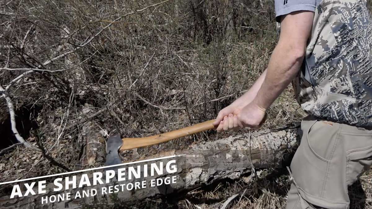 How to Sharpen an Axe | RMEF Media | Rocky Mountain Elk Foundation