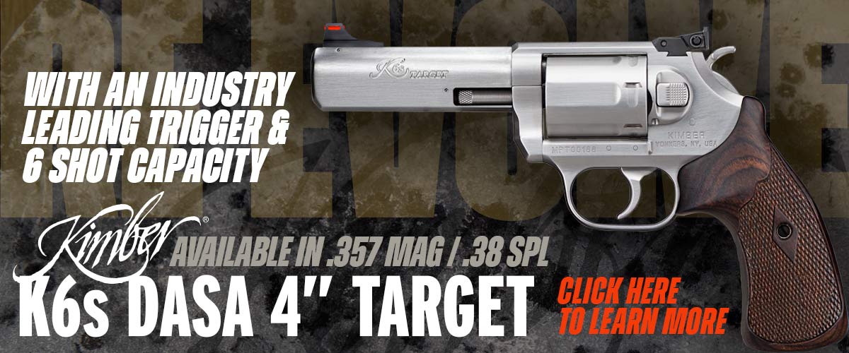 Shooter Ready? Elevate your revolver game with the K6s DASA 4” Target ...