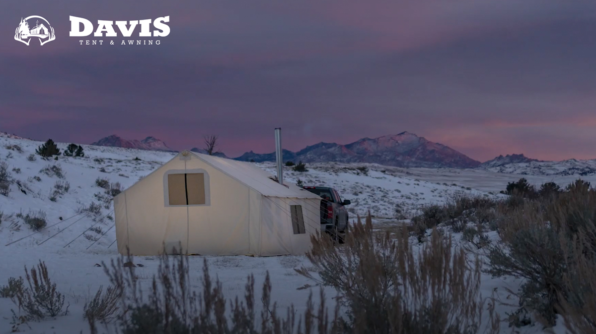Davis Tent: Canvas Wall Tents | RMEF Media | Rocky Mountain Elk Foundation