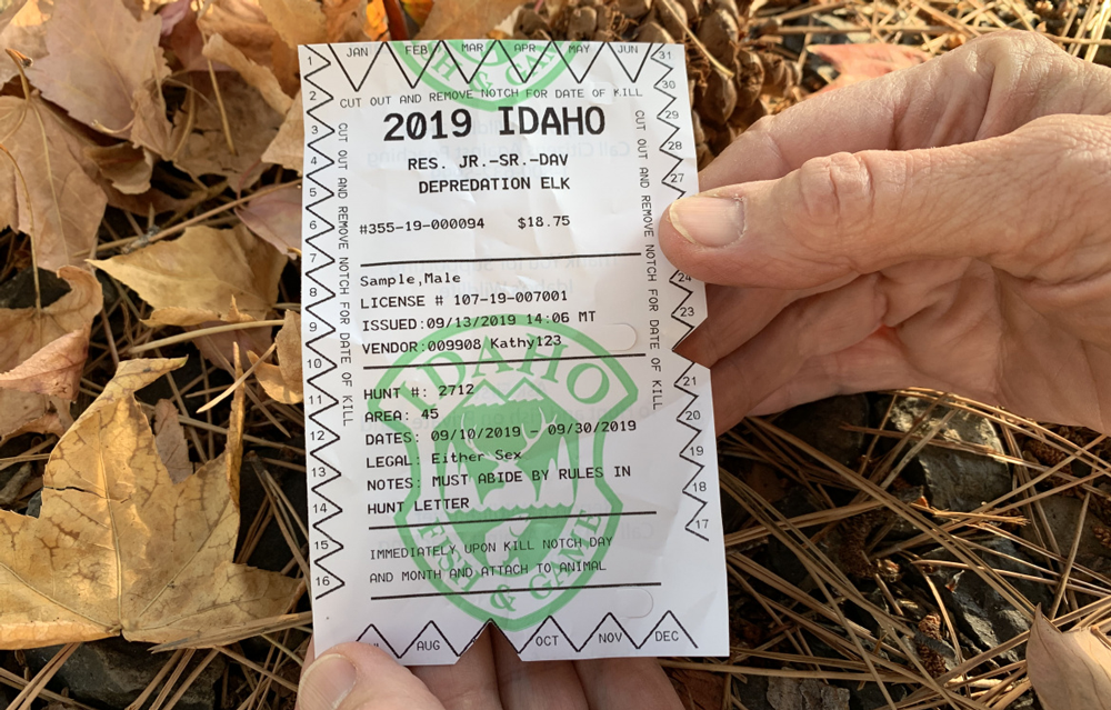 Hunters: Remember to Properly Notch Tag | Rocky Mountain Elk Foundation