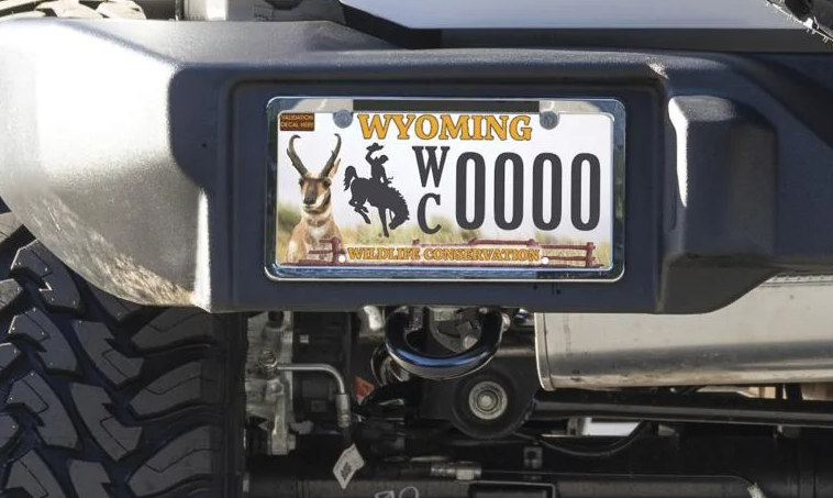New Wyoming Plate Funds Wildlife Migrations, Crossing Structures ...