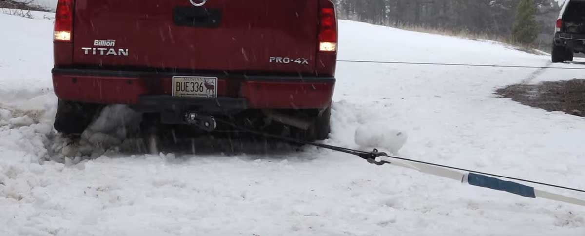 How to Winch your Truck Backwards | Rocky Mountain Elk Foundation