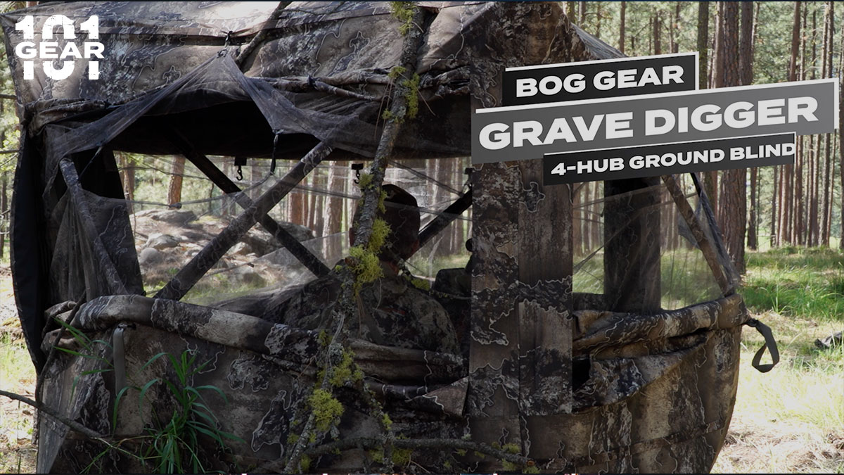 Gear 101 - Bog Grave Digger 4-Hub Ground Blind | Rocky Mountain Elk ...